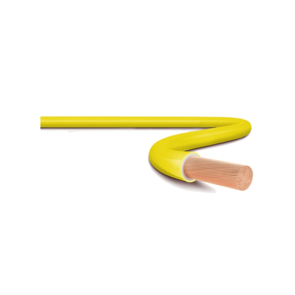 Cabo Flexível 6mm 750V Amarelo Corfio - Eletro Transol