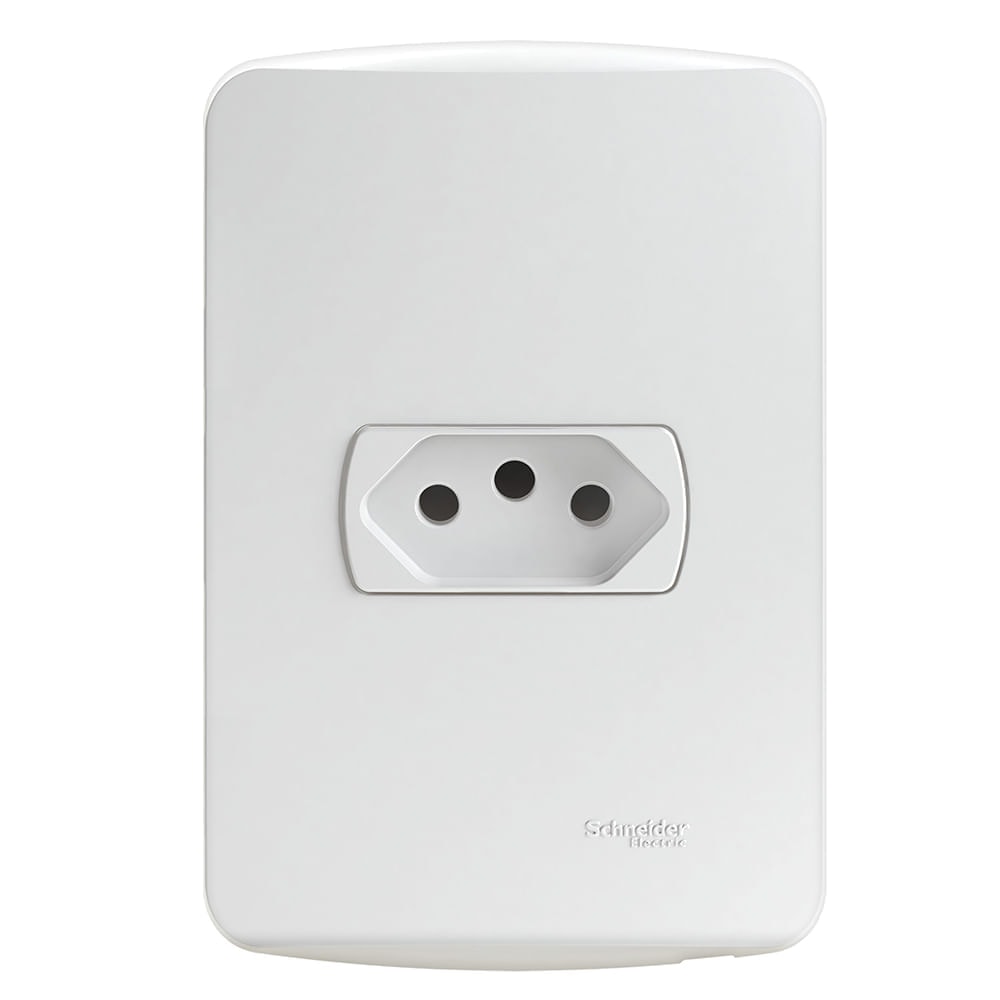 Conjunto 1 Tomada 2p+t 20a 220v S3b60350 Miluz - Schneider - Eletro Transol