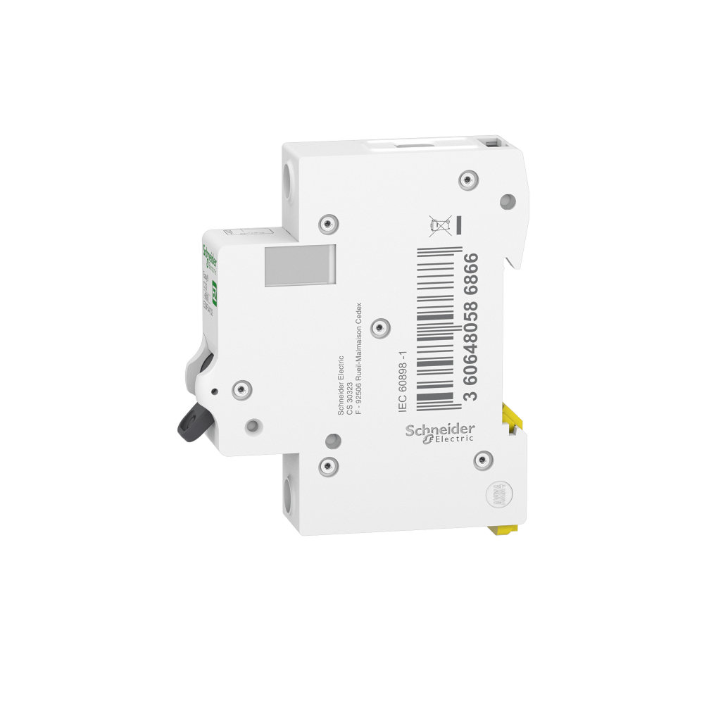 Disjuntor Monopolar 6a 3ka 230VCA Curva C Ez9f33106 Schneider - Eletro Transol
