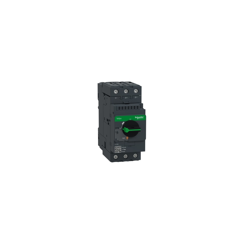 Disjuntor Tripolar Magnético Tesys GV3 Everlink 25A 100KA Schneider ...