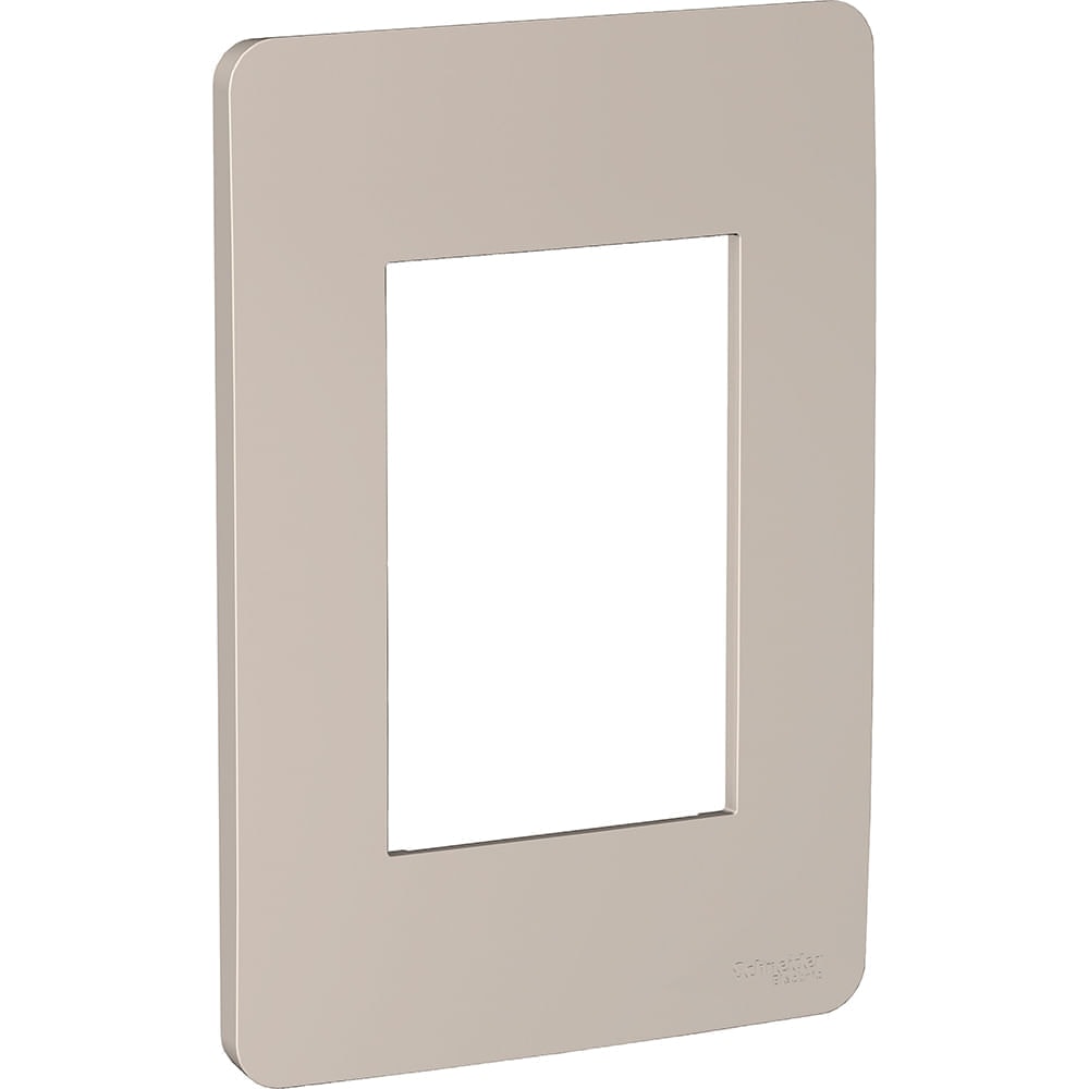 Placa 4X2 3 Postos Bege S730103064 Schneider - Eletro Transol